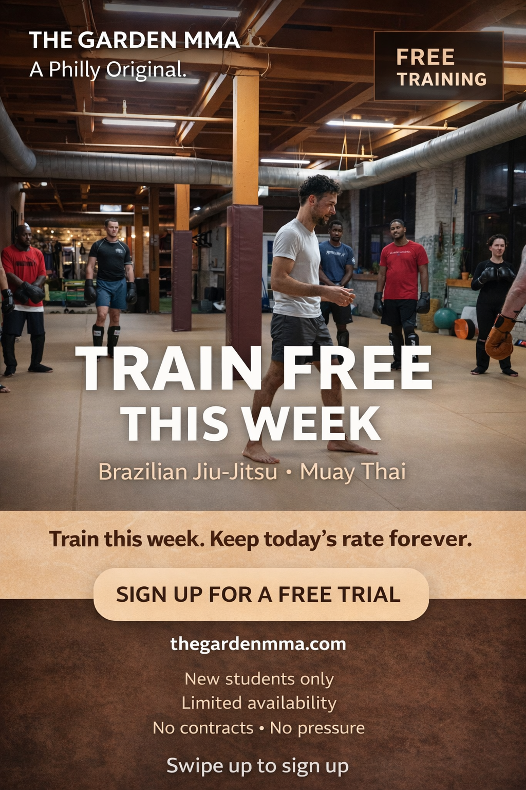 Learn Brazilian Jiu-Jitsu • Muay Thai • Sauna & Fitness Included